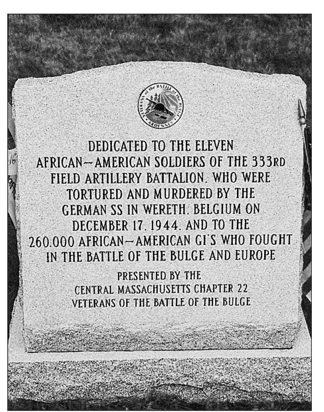 Belated recognition of Wereth 11 | Battle of the Bulge Association®